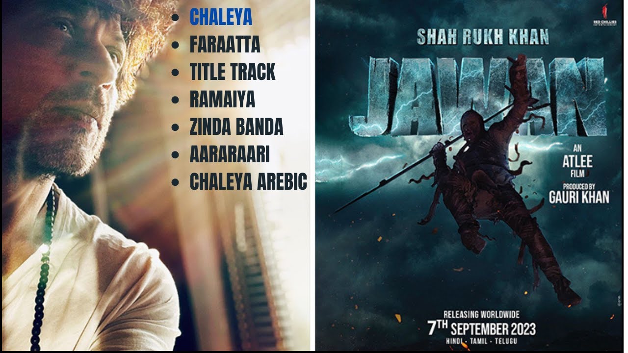 Unveiling the Jawan 2023 All Songs: SRK's Musical Masterpiece - YouTube