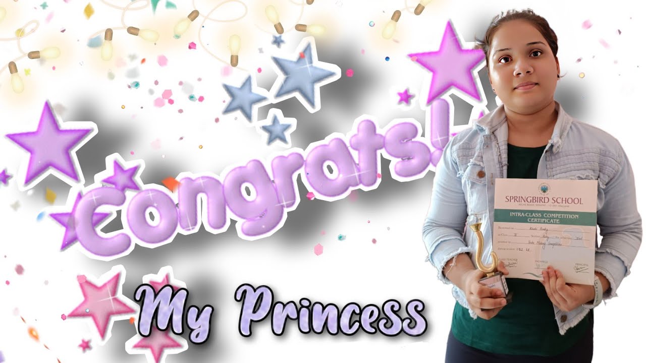 Congrats My Princess 👸...Pahadi Vlogger Shikhaa Sharma - YouTube