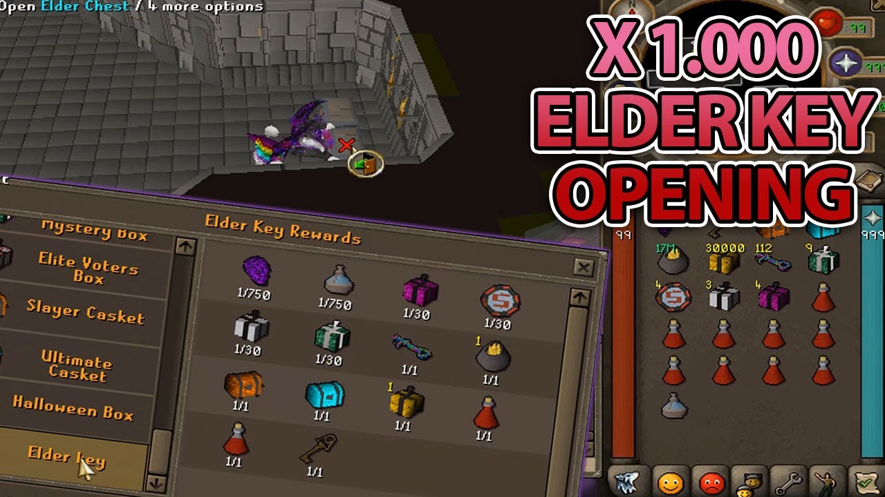 MASSIVE x1.000 of the NEW Elder keys opening *WE GOT THE 1/750 REWARD ...