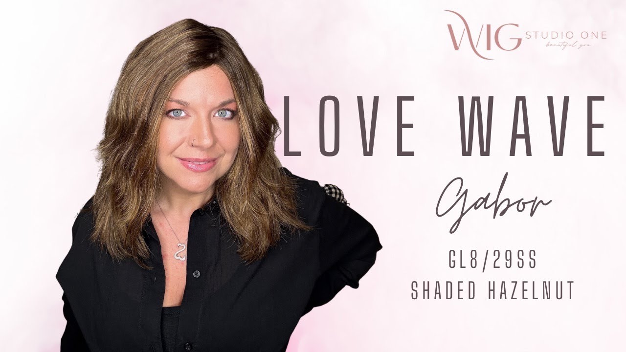 GABOR LOVE WAVE wig review | GL8/29SS | Shaded Hazelnut | NEW STYLE ...