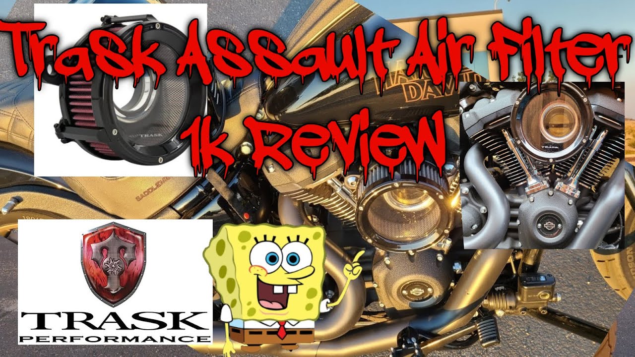 2020 Low Rider S Trask Performance Air Filter 1k Review - YouTube