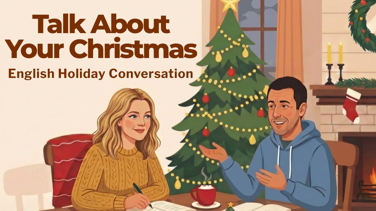 How Did You Celebrate Christmas? | Real English Conversation | English ...