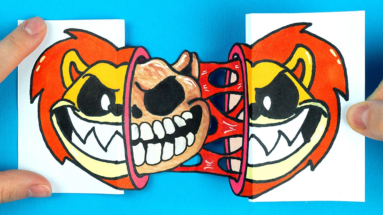 Drawing & Paper Craft Clever Claws transformation from SMILING CRITTERS ...