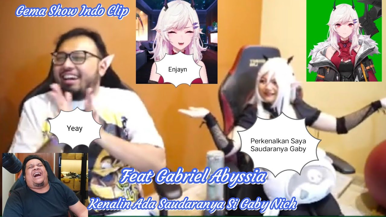 Gema Show Indo Clip : Kenalin Nih Saudaranya Gaby (Feat Gabriel Abyssia ...