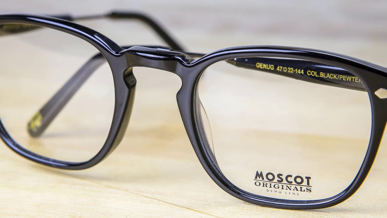 【MOSCOT】GENUG 黑色 紐約手工眼鏡 by JPG京品眼鏡 - YouTube
