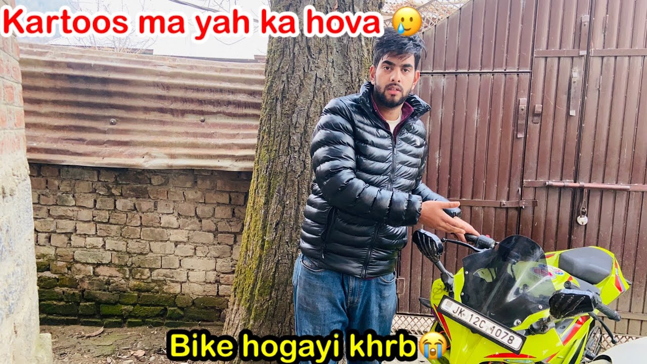 Kartoos ma yah ka hova 🥲// Bike hogayi khrb😭// #familyvlog - YouTube