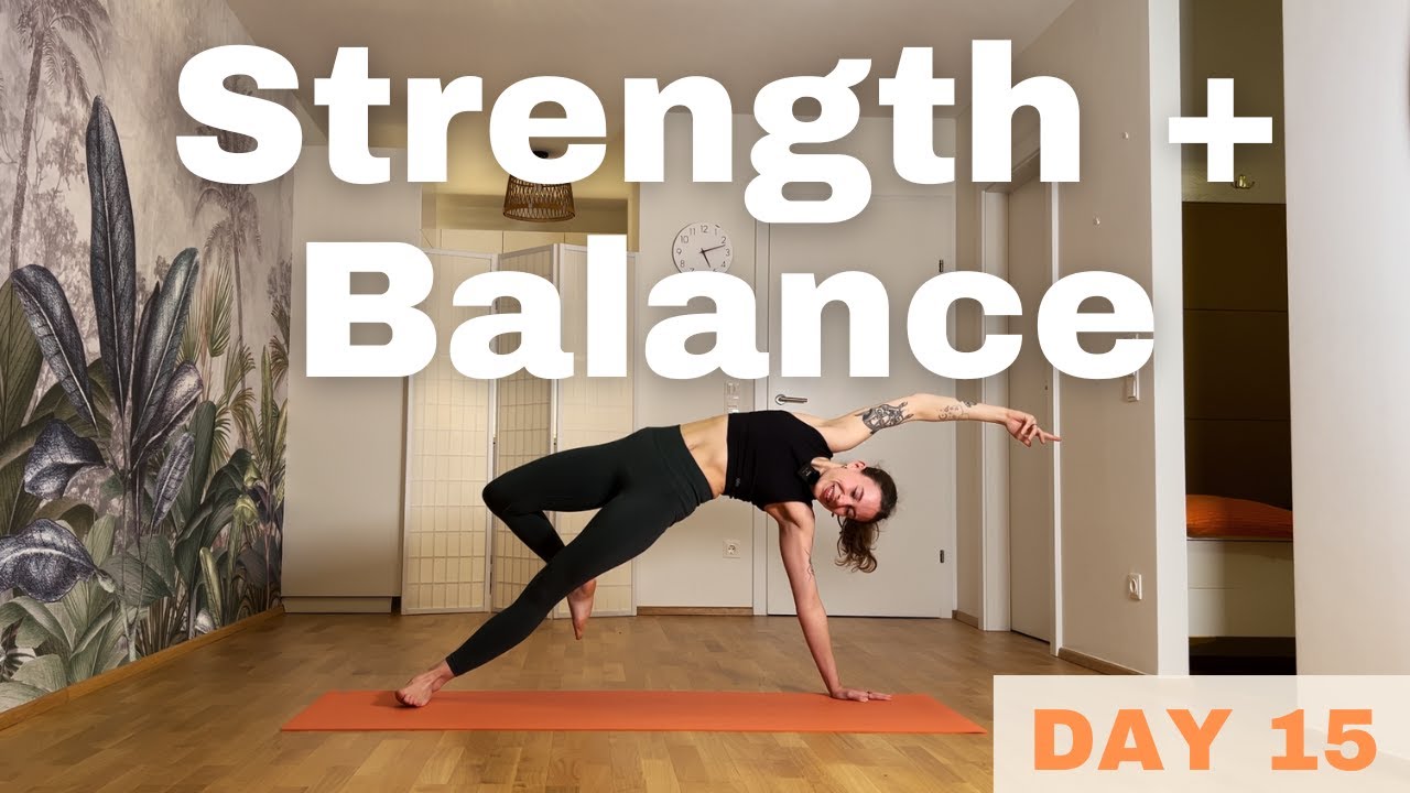 Powerful Vinyasa Yoga - Holistic Balance - Day 15 - YouTube