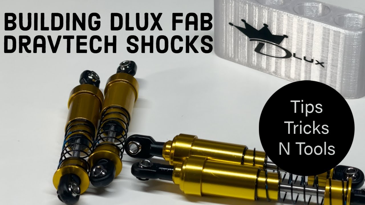 Building Dravtech Shocks from Dlux the Right Way - YouTube