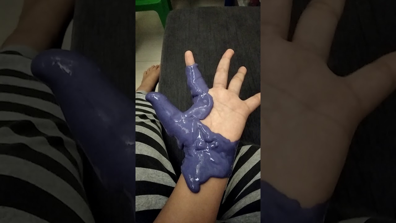 Slime On My Hand #1 - YouTube