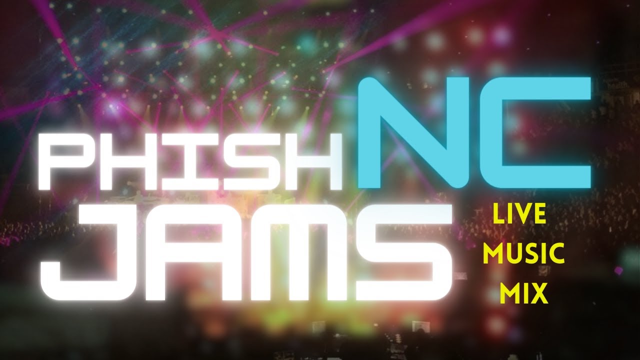 Phish Jams North Carolina [2 Hour Live Music Mix] All Jams & No Vocals ...
