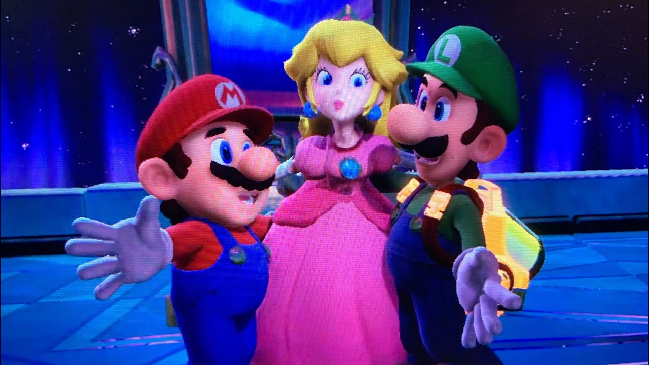 Luigi Mansion 3 : Luigi Save Princess Peach With The Golden Vaccum ...