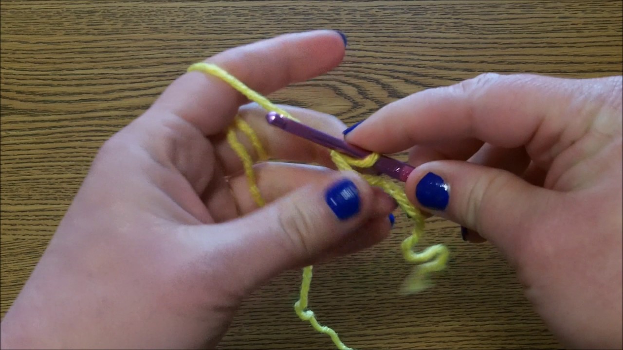 Learn to Crochet in a Day! How to Chain - Part 1 - YouTube