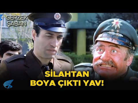 Gerzek Şaban Türk Filmi | Osman, Polise Boyalı Su Sıkıyor!