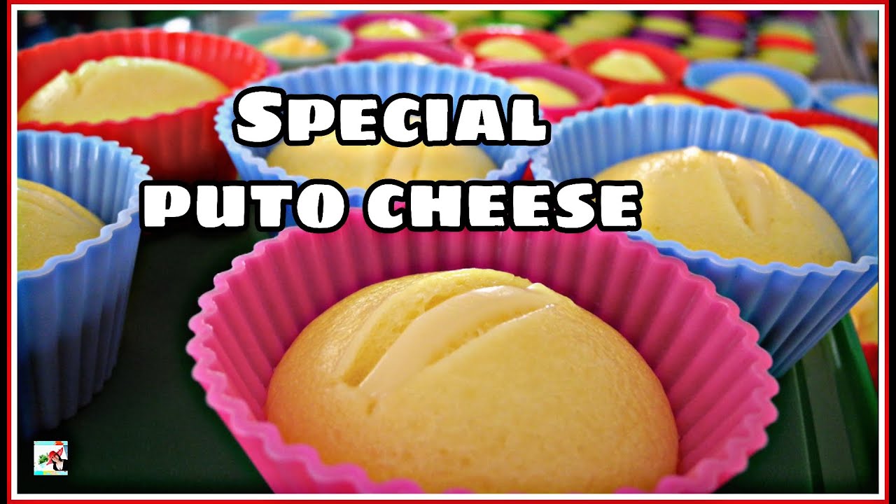 How to Make Puto Cheese (Special) - YouTube