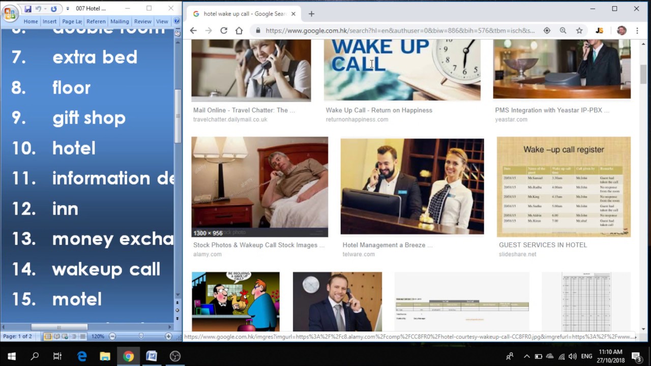 AWESOME Hotel Words | English Vocabulary & Pronunciation - Lesson 007 ...