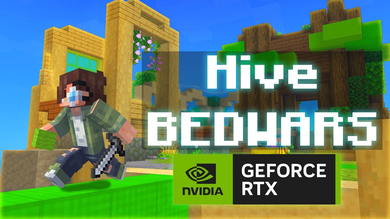 HIVE Bedwars with RTX is AMAZING - YouTube