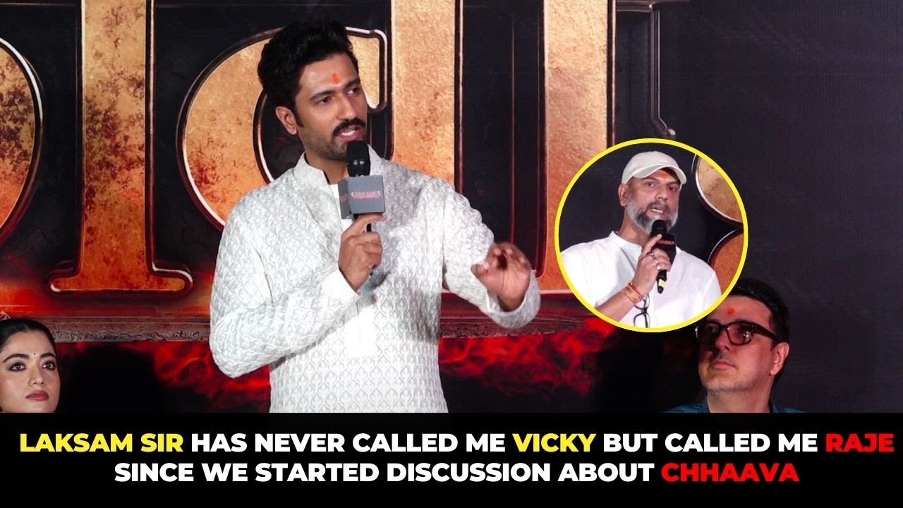 Laxman Utekar Asked Me to Bring the Sher in Chhaava, Says Vicky Kaushal - YouTube