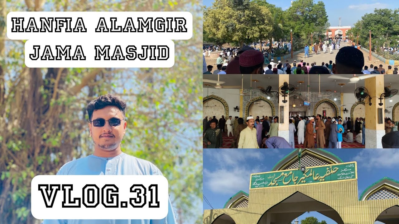 Hanfia Alamgir Jama Masjid | 1st Eid | VLOG.31 | Zayn Asif - YouTube