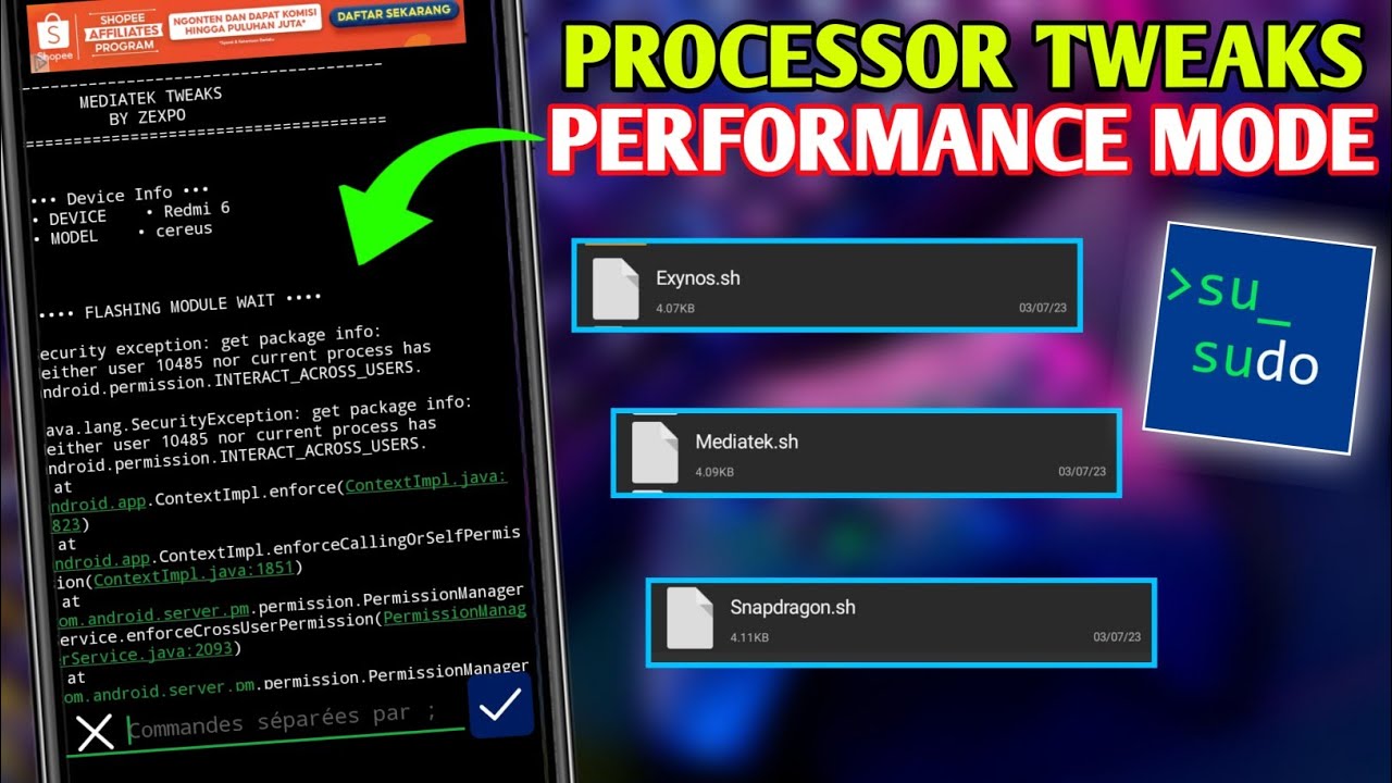 PROCESSOR OPTIMIZER TWEAKS [ QUTE ] NON ROOT - YouTube