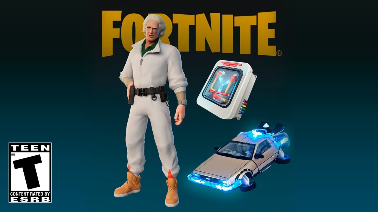 Fortnite Season 5 Back To The Future - YouTube