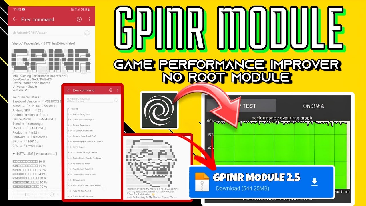 GPINR MODULE🚀 - UNLOCK 90-120 FPS & ENABLE FULL POTENTIAL PERFORMANCE 🔥 ...