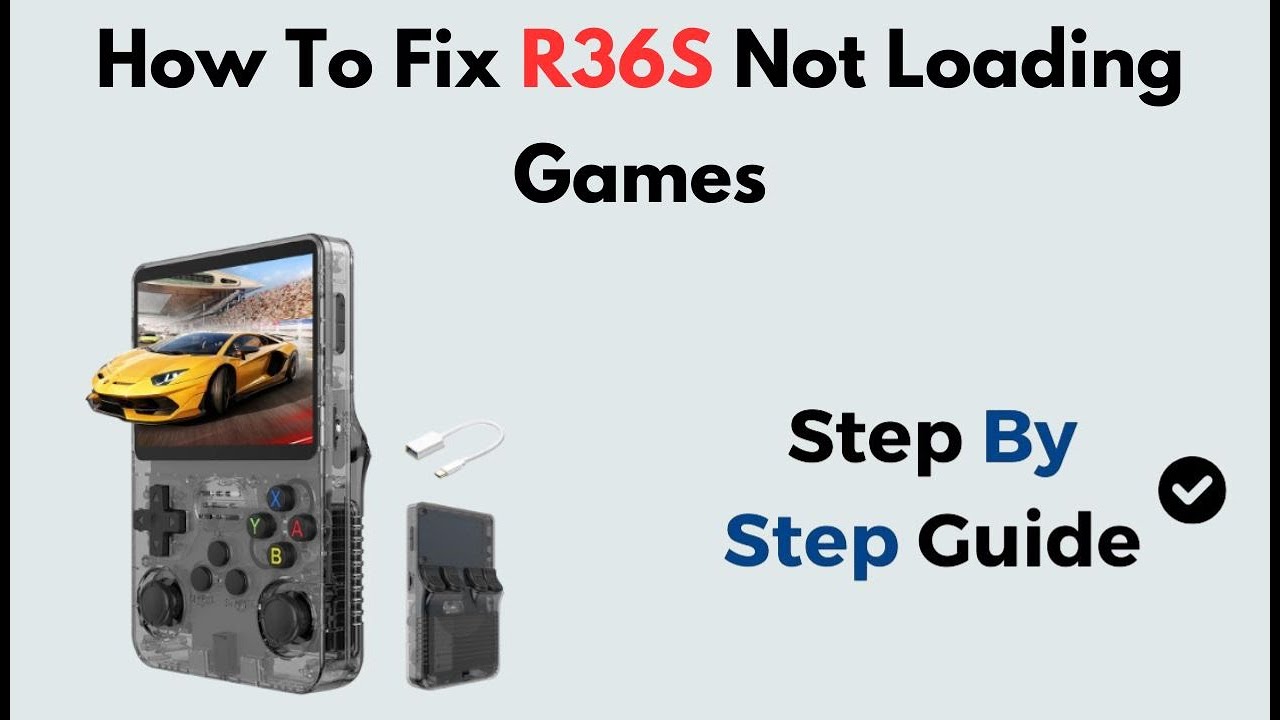 How to Fix R36S Not Loading Games | SD Card, Emulator & ROM ...