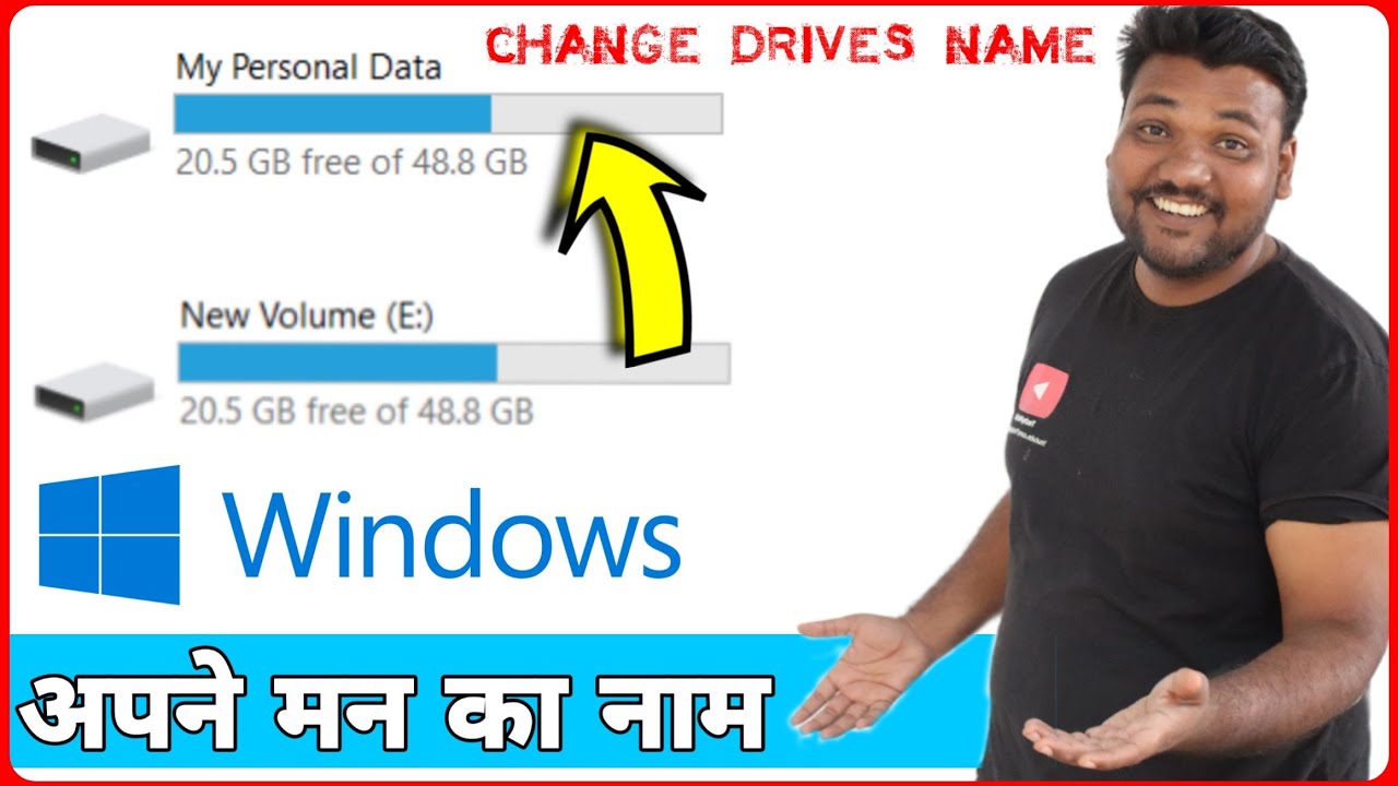 How To Customise Drive Names In Windows YouTube how-to-customise-drive-names-in-windows-youtube