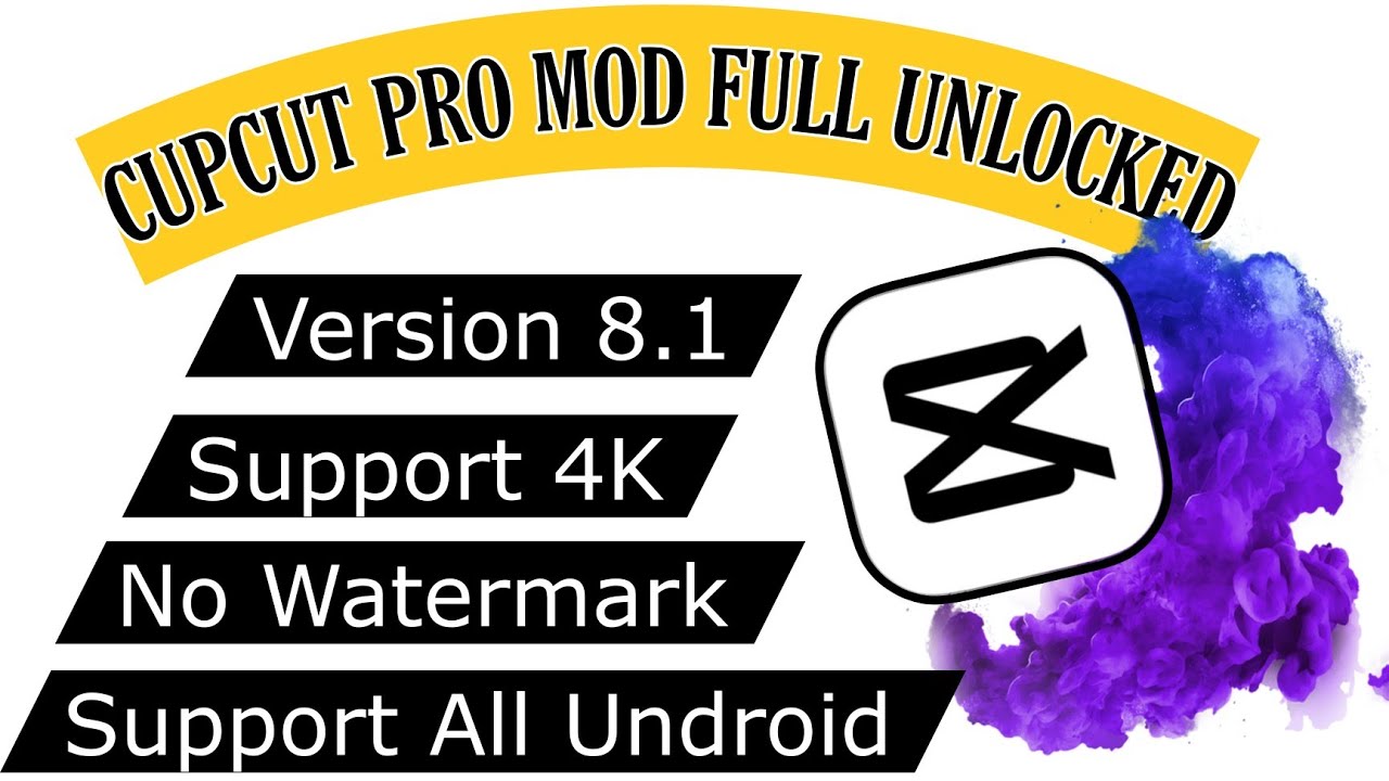 CAPCUT PRO MOD 8.1 FULL UNLOCKED - YouTube