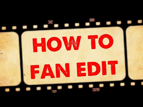 How To Make Your First Fan Edit - YouTube