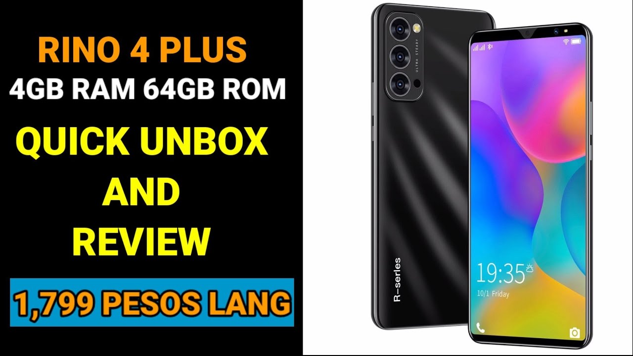 Rino 4 plus from shopee -Quick unboxing and Review Very affordable ...