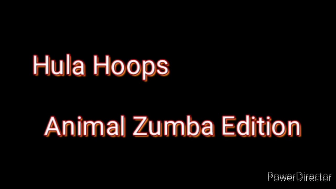 Hula Hoops (Animal Zumba Edition) - YouTube