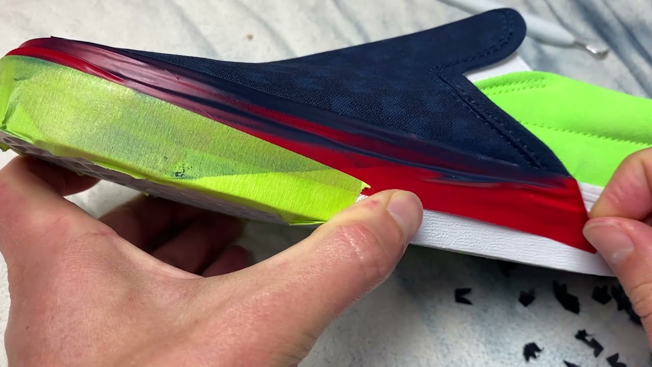 Custom Seattle Seahawks Vans - Process Vid - YouTube