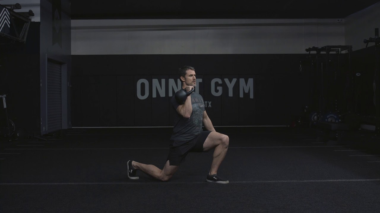 Offset Reverse Lunge - YouTube
