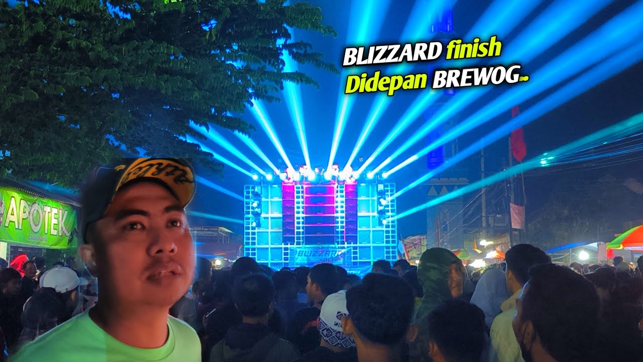 BLIZZARD sudah finish beriringan dgn BREWOG ada Pesan Penting mas David ...