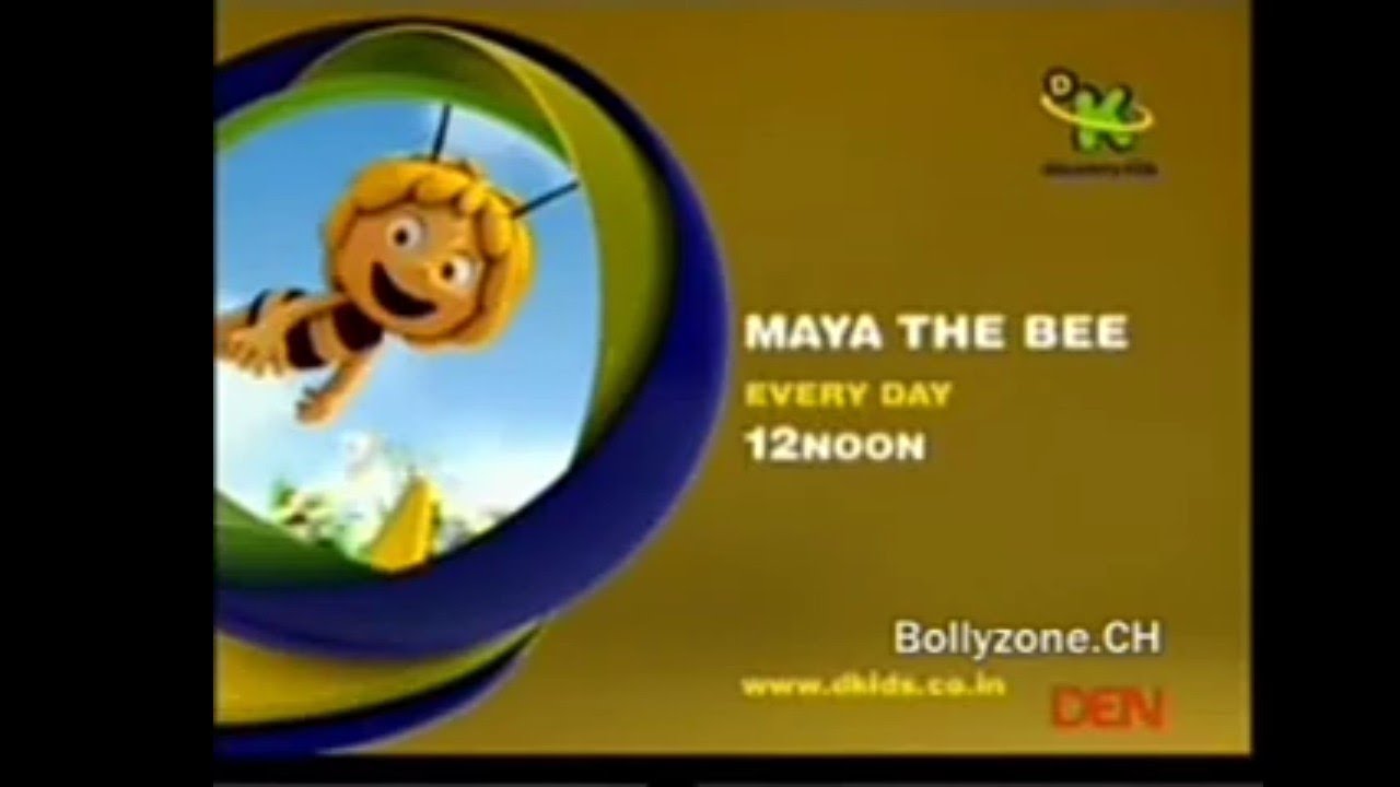 Discovery Kids India - Maya the Bee Promo in Hindi + Sponsor Tag (2013 ...