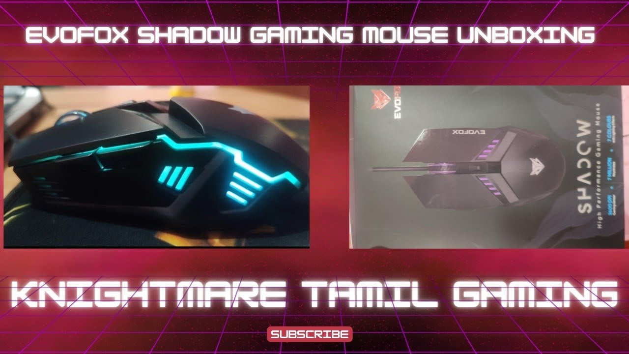 Evofox Shadow DPI 3600 Gaming Mouse Unboxing and Review|| More ...