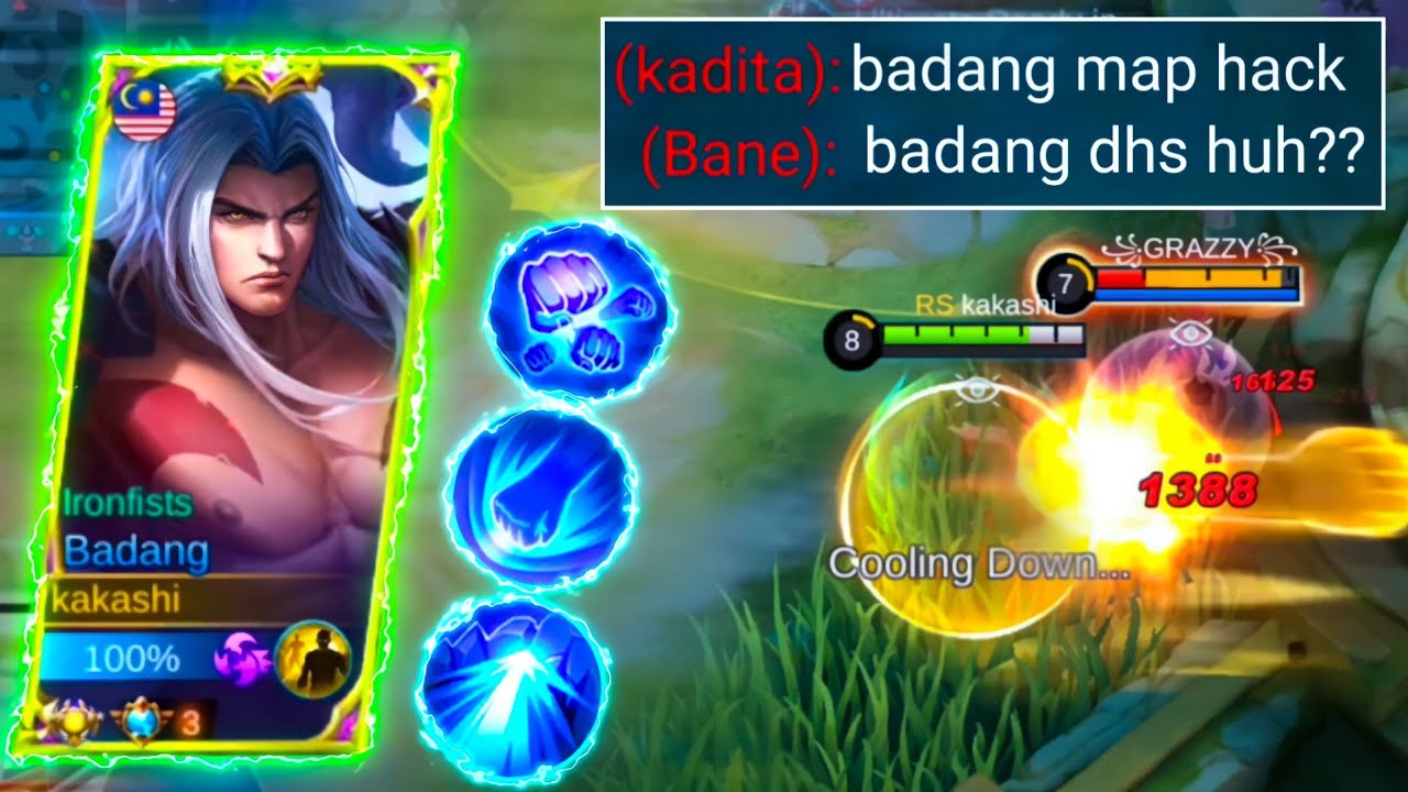 BADANG POWER PUNCH 👊 || MOBILE LEGENDS - YouTube