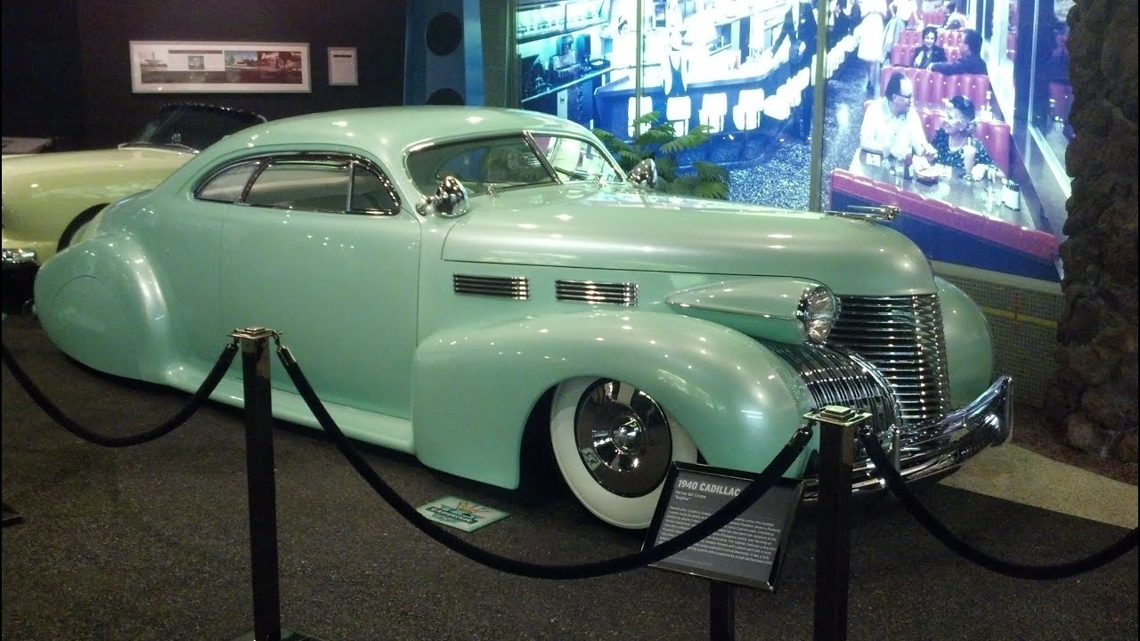 cool cars at Peterson Automotive museum in LA - YouTube