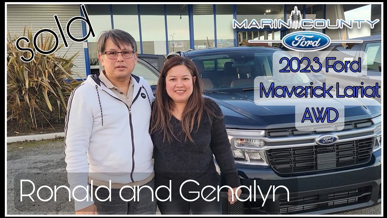 Sold! 2023 Maverick Lariat AWD | Genalyn and Ronald - YouTube