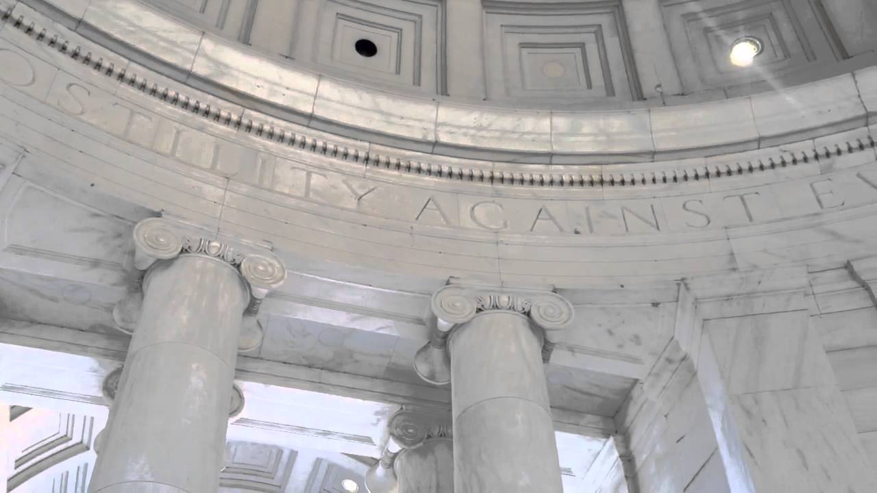 Inscription @ Thomas Jefferson Memorial - YouTube