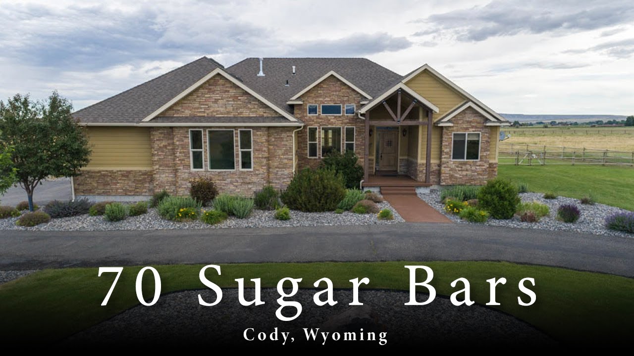70 Sugar Bars Exquisite Home for Sale Cody WY - YouTube