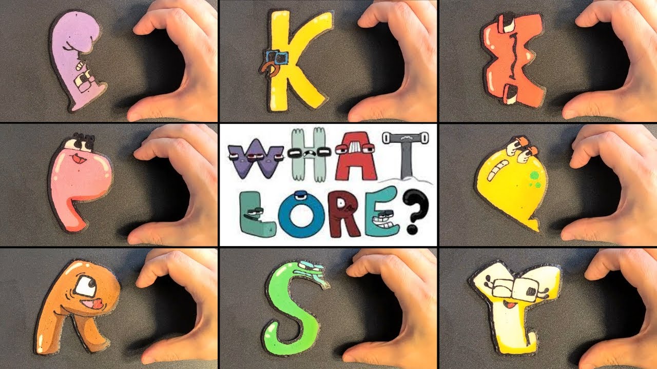 Alphabet Lore Finger Heart Pancake Art - JKMPQRSY - YouTube