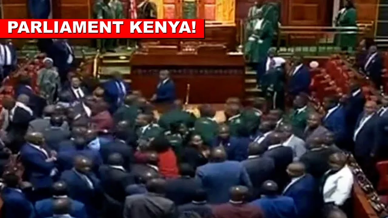 LIVE: DRAMA IN AS BOTH UDA & AZIMIO SENATORS FIGHT TO OCCUPY MAJORITY ...