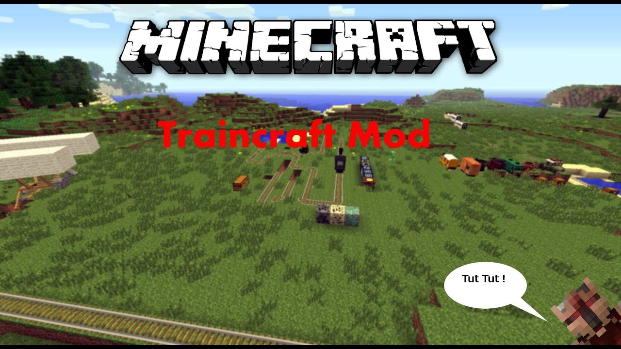 Minecraft Traincraft Mod (Züge,Wagons und mehr) 1.6.4 Vorstellung ...