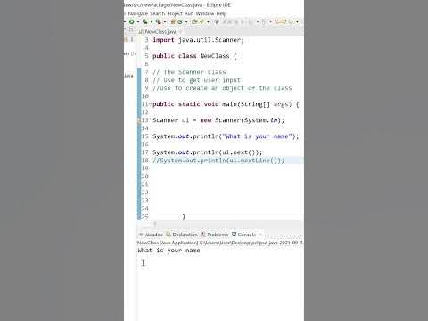 How to input a String to Java #short_video #shortsviral #youtubeshorts #java #coding - YouTube
