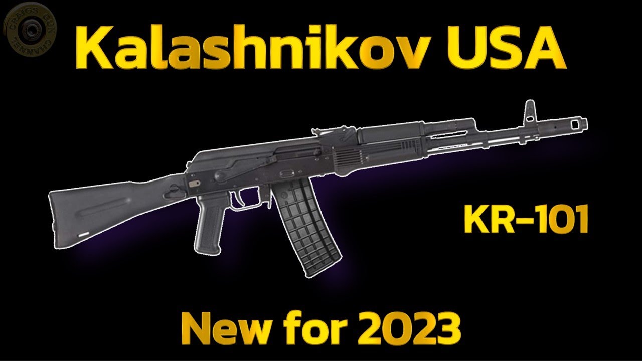 Kalashnikov USA KR 101 - YouTube