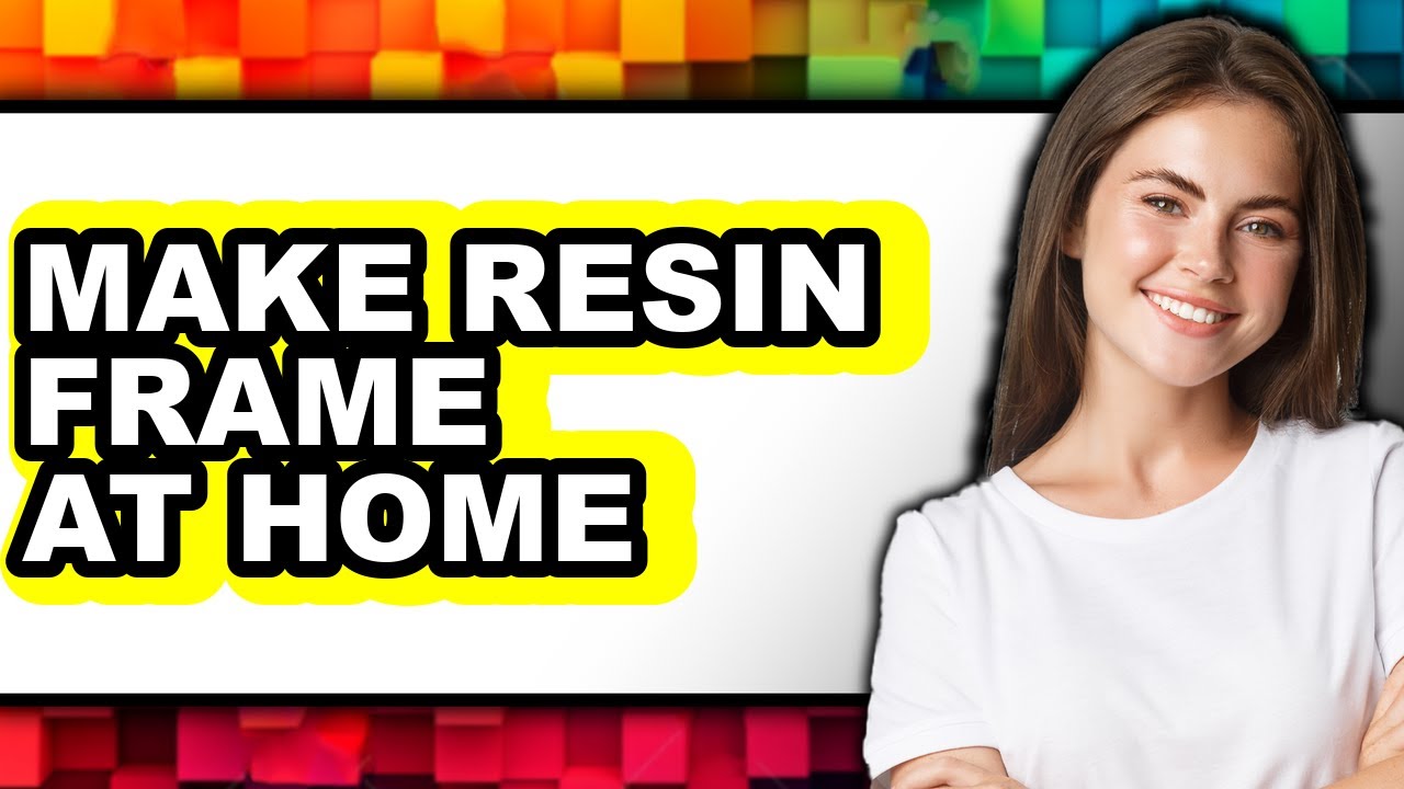 How To Make Resin Frame At Home - Full Guide - YouTube