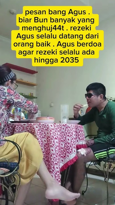 Pesan bg Agus . Biar pun banyak yg huj44t rezeki selalu ada 😁#agus#novi#wawa#densu#farhatabbas# ...
