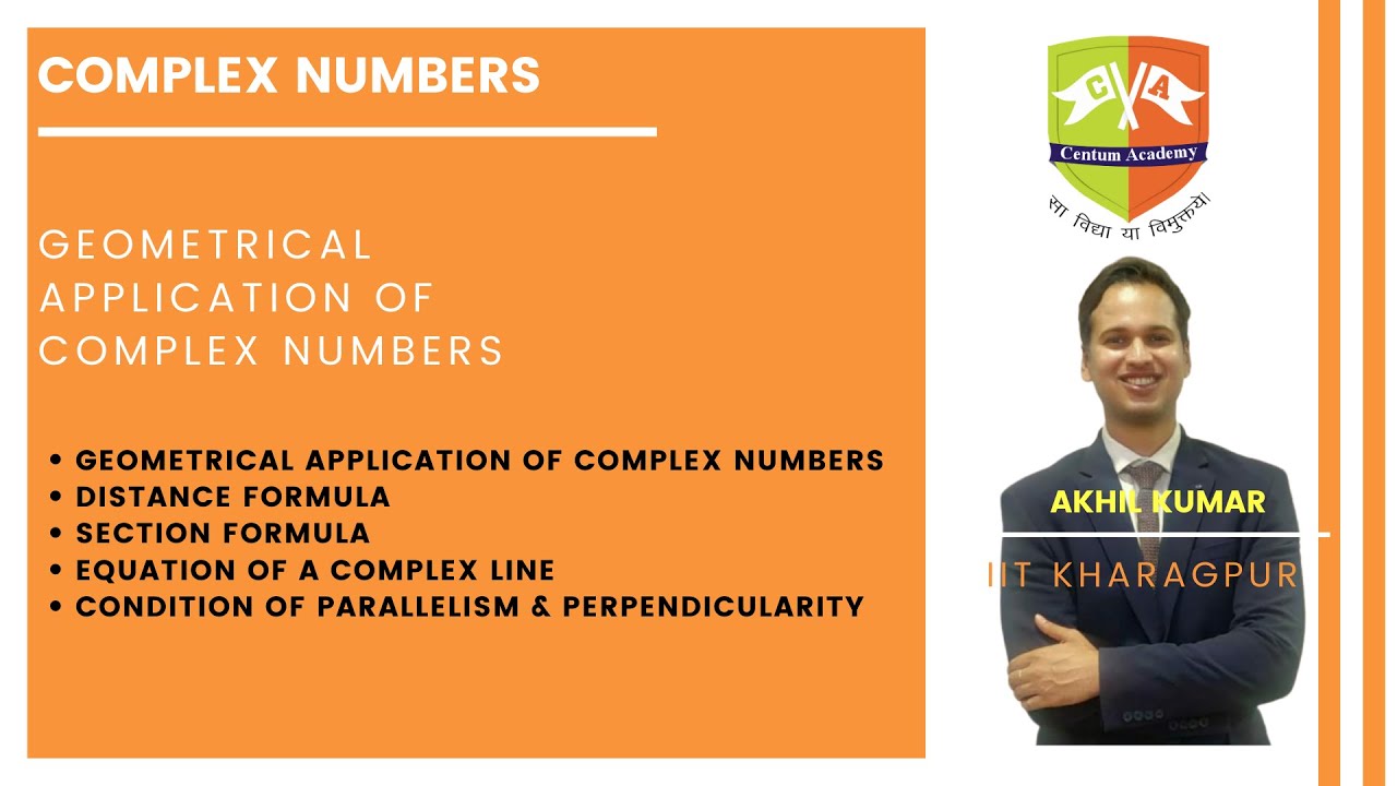 COMPLEX NUMBERS - GEOMETRICAL APPLICATION OF COMPLEX NUMBERS - YouTube
