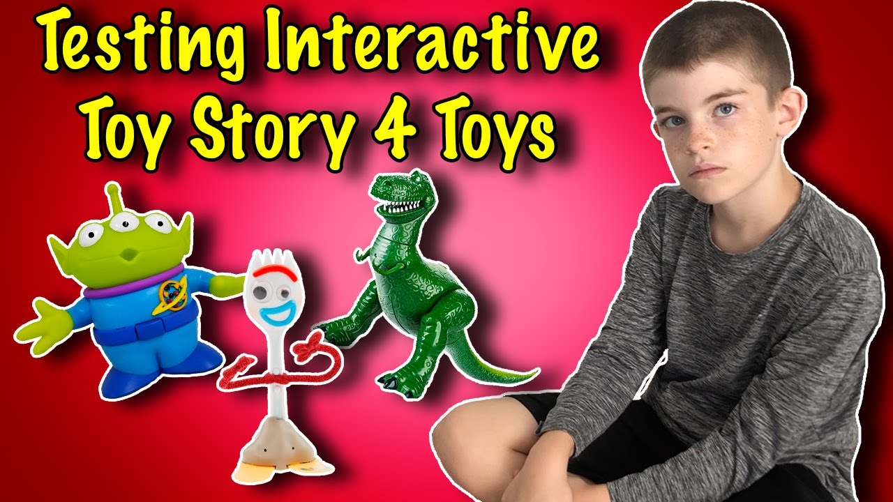 Testing Interactive Toy Story 4 Toys - YouTube